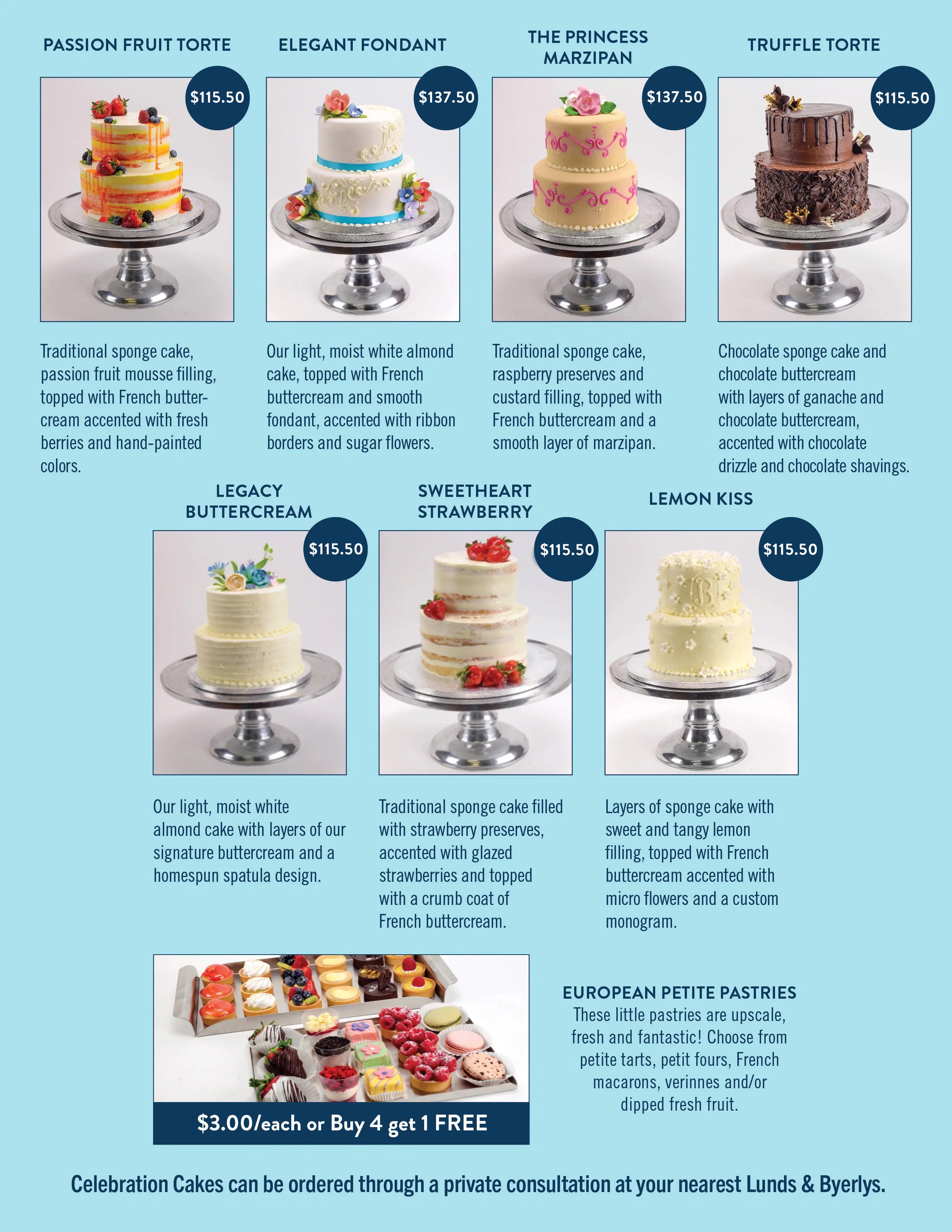 Celebration Cakes – Lunds & Byerlys